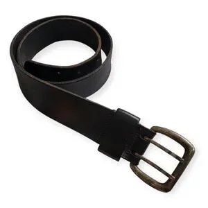 Vintage | Accessories | Vintage Paulith Thick Leather Belt Chunky ...